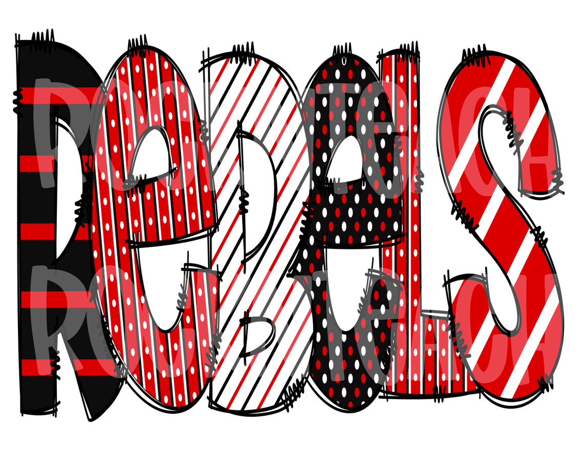 Rebels Png Rebels Mascot Png Rebels Football Png School - Etsy