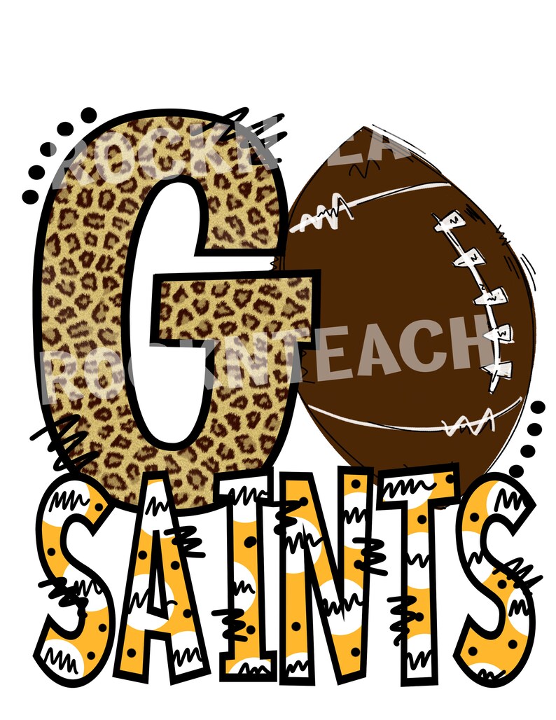 Saints Png, Saints Football Png, Football Png, Football Sublimation - Etsy