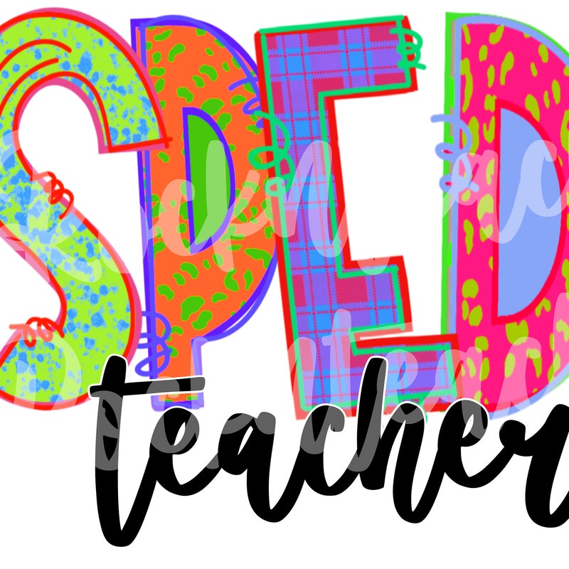 Sped Teacher - Etsy