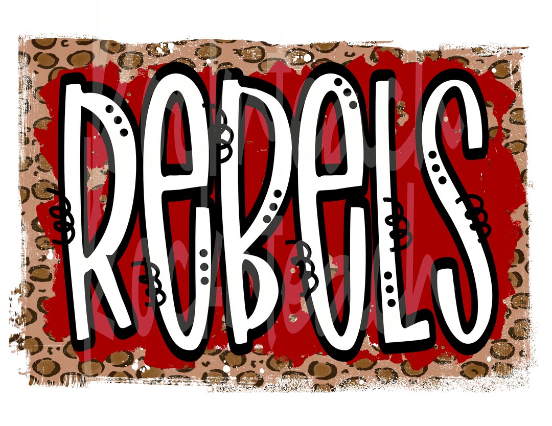 Rebels Png, Rebels Football Png, Football Mascot Png - Etsy