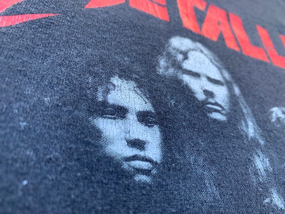 1988 METALLICA Single Stitch T-Shirt Justice For All … - Gem