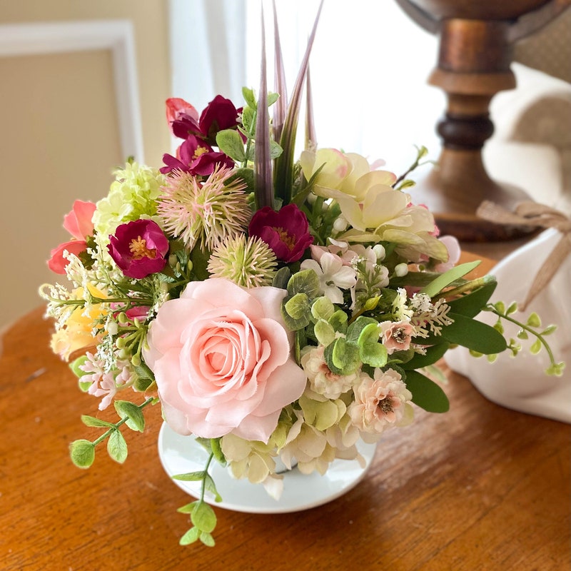 Small Flower Arrangements for Table - Etsy
