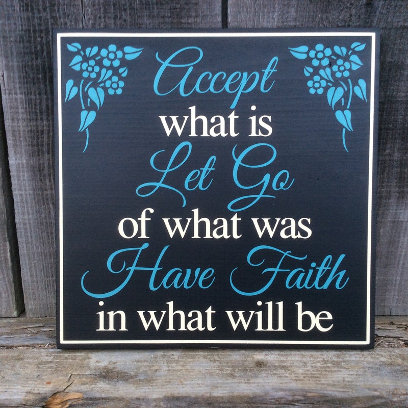 Accept What is Sign - Etsy