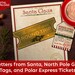 Printable North Pole Stationary Bundle: Polar Express Tickets, Letters ...