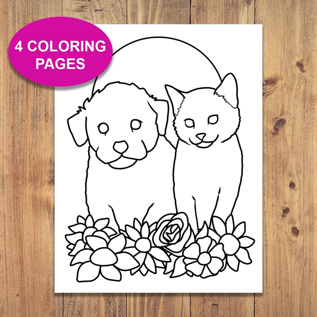 Printable Spring Activity Bundle Download, Coloring Pages, Word Search ...