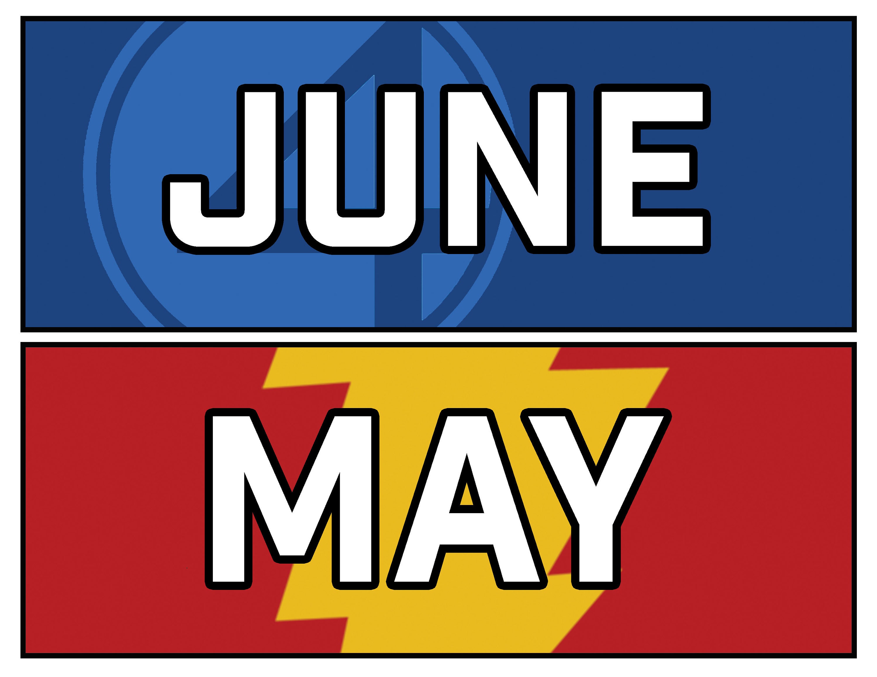 Superhero Calendar Month and Days PRINTABLE Classroom Bulletin ...