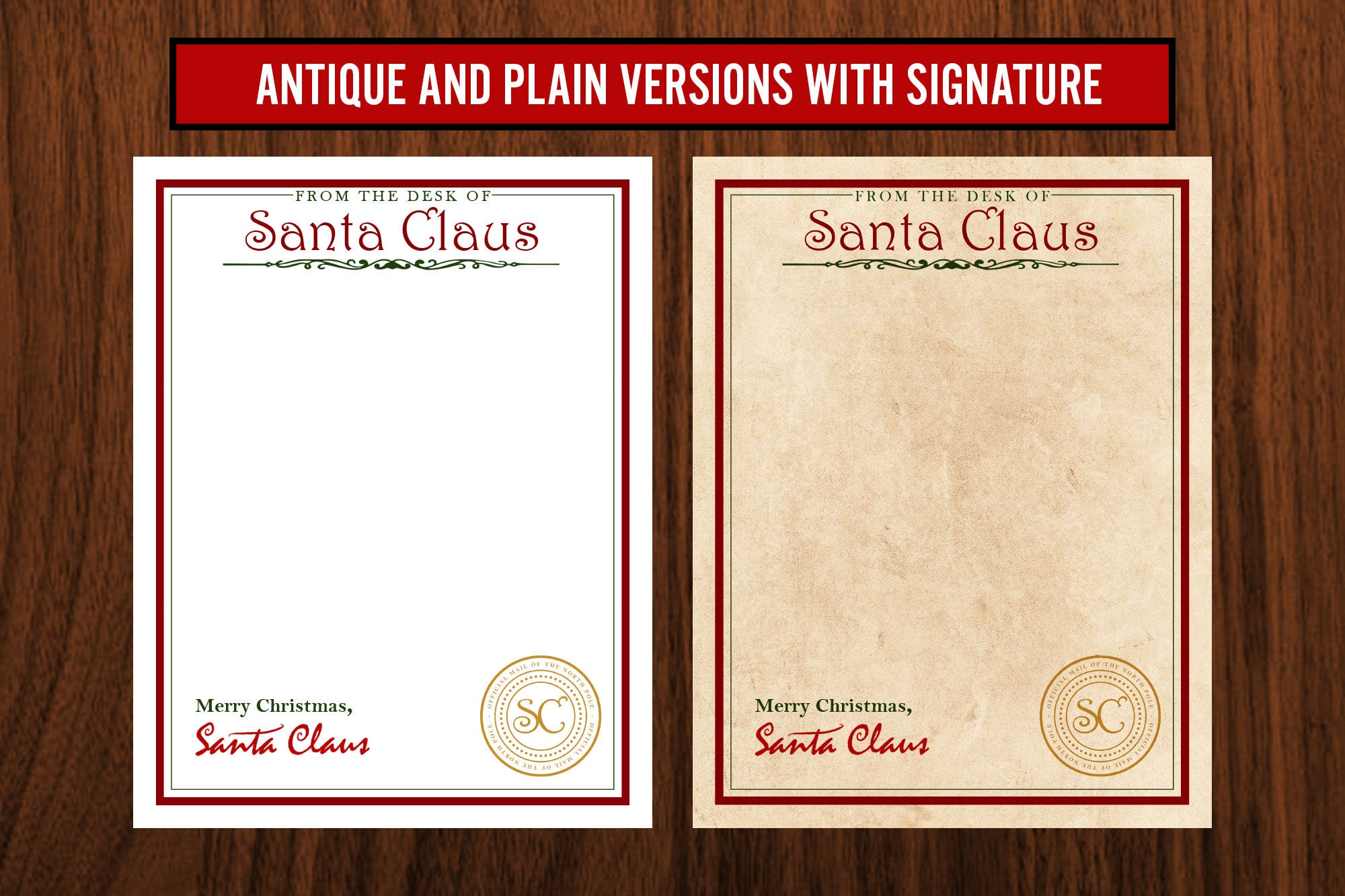 Printable North Pole Stationary Bundle: Polar Express Tickets, Letters ...