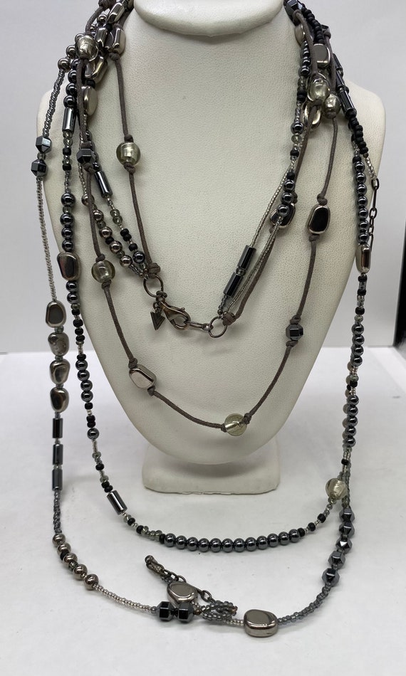 Multi strand 925 sterling - Gem