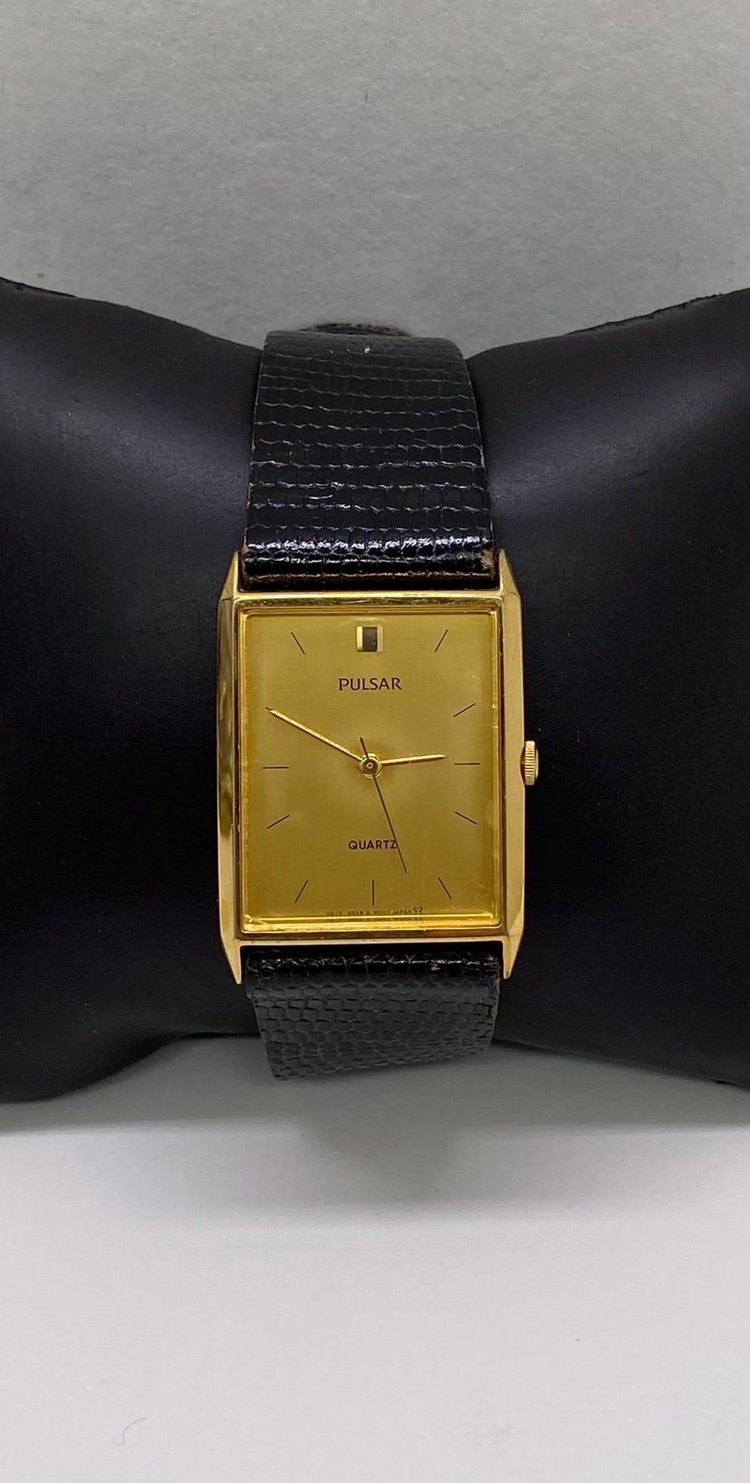 Vintage Art Deco Classic Pulsar Watch Gold Plated Watch - Etsy