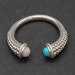 UTC Signed 925 Sterling Silver Turquoise Coral Ring Size 7.75 - Etsy