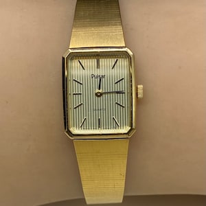 Vintage Classic Pulsar Watch Gold Plated Ladies Watch - Etsy