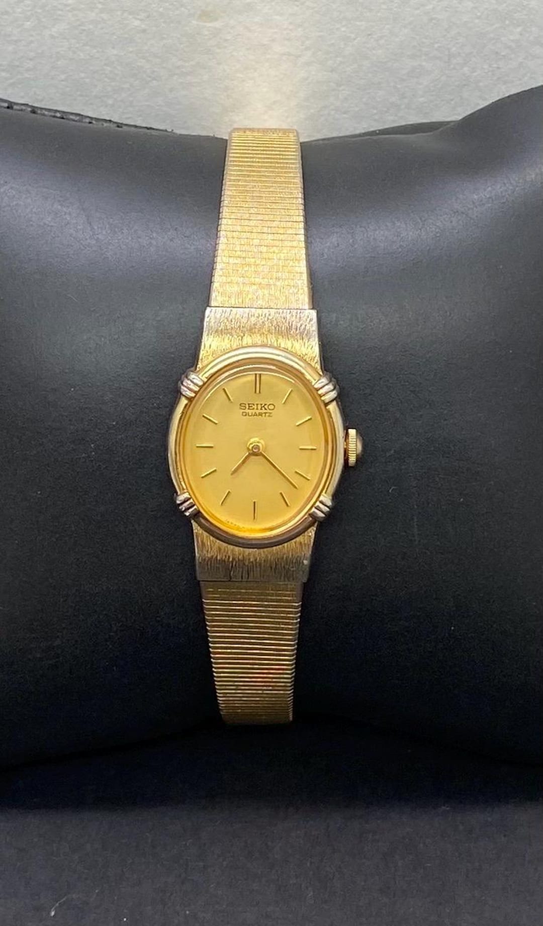 Vintage Classic Gold Tone Seiko Women’s Watch - Etsy