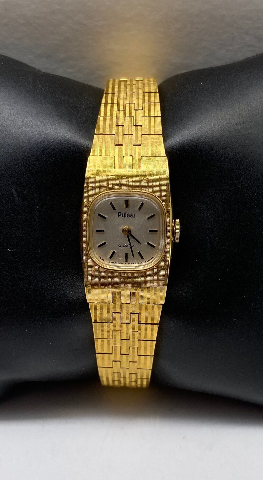 Vintage Pulsar Watch Gold Plated Quartz Watch - Etsy