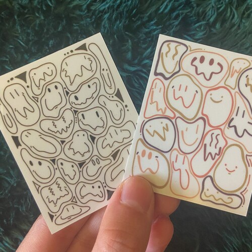 Smiley Face Sticker Pack - Etsy