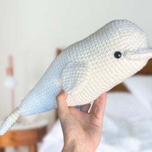 Crochet Stuffed Beluga Whale - Etsy