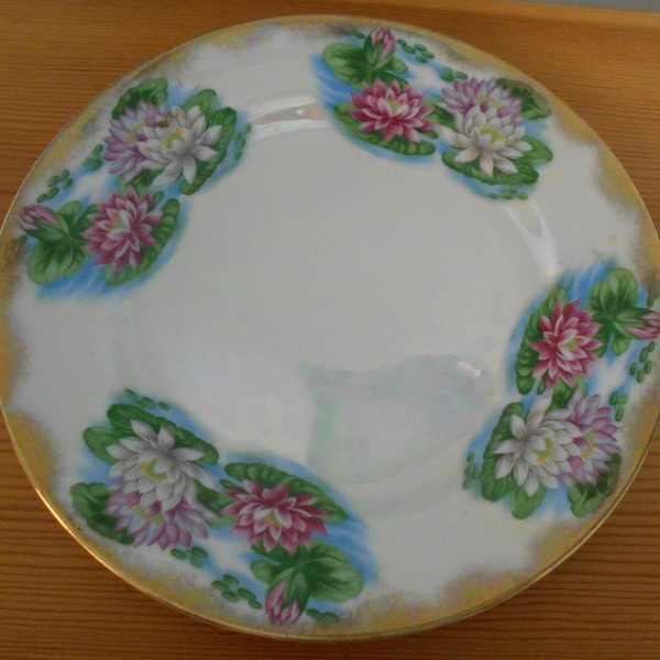 Water Lily Plate - Etsy