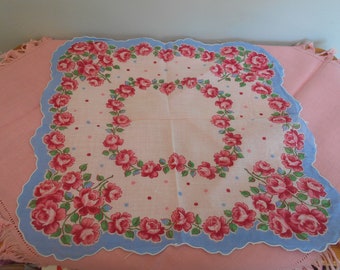 Cabbage Rose Border - Etsy