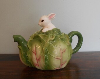 Cabbage Teapot | Etsy