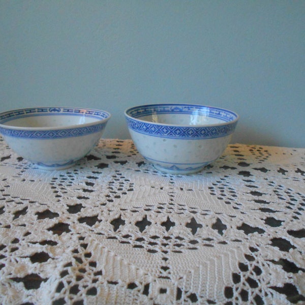 Porcelain Rice Bowls - Etsy