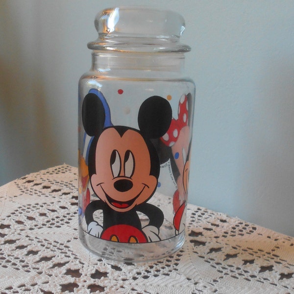 Mickey Mouse Jar - Etsy