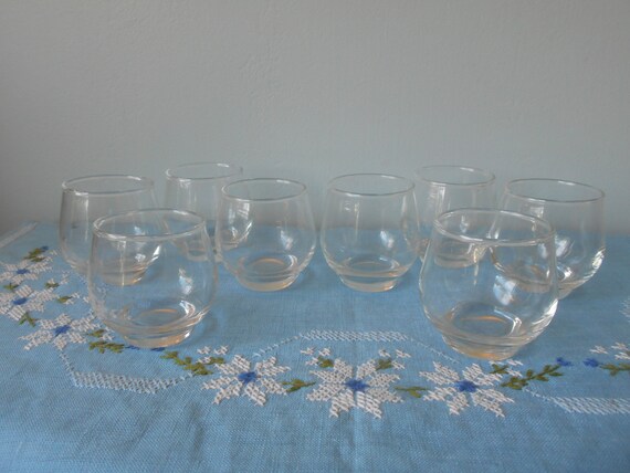 Set of 10 Roly Poly Shot Glass Roly Poly Cocktail Glass Roly - Etsy
