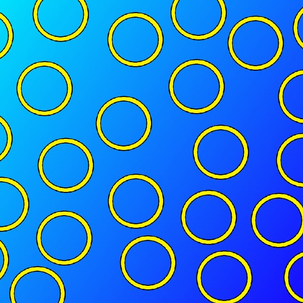 Sonic Rings Svg - Etsy UK