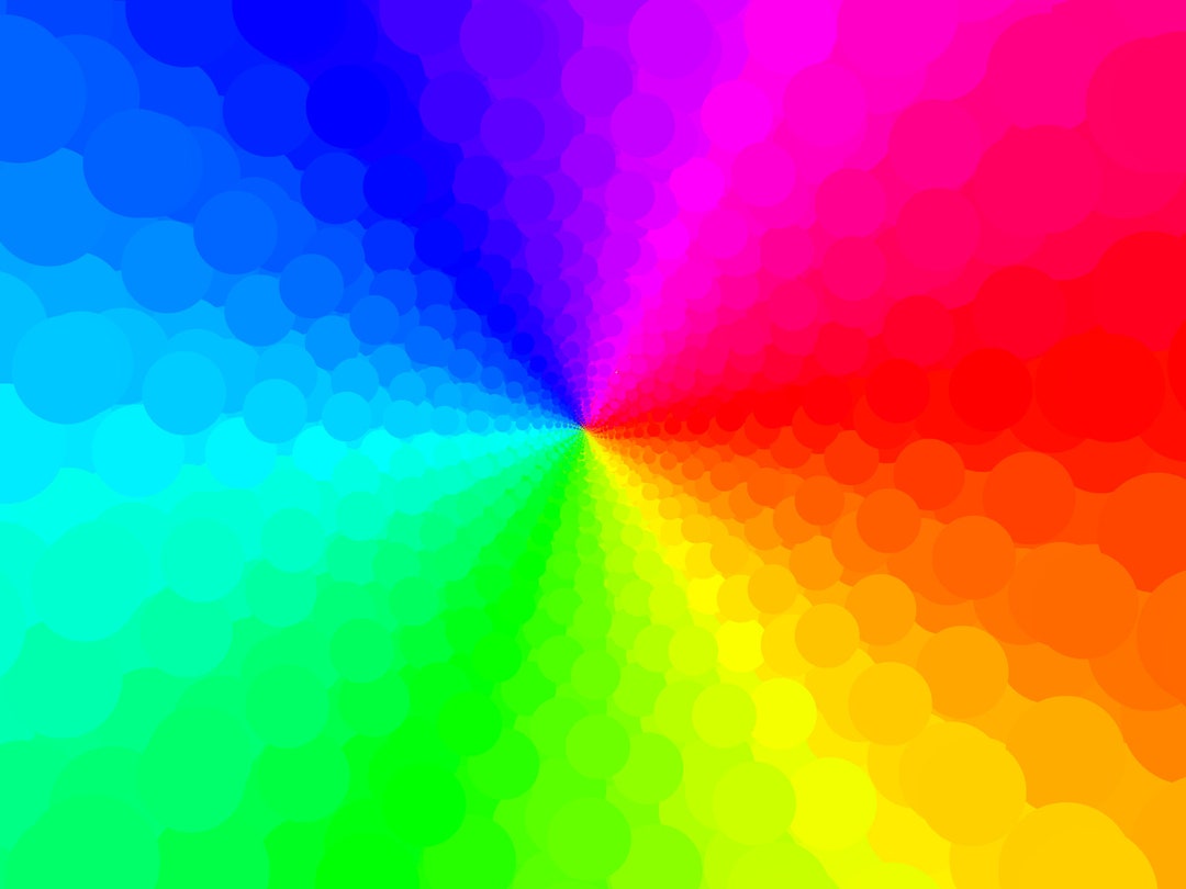 Rainbow Background (digital) - Etsy