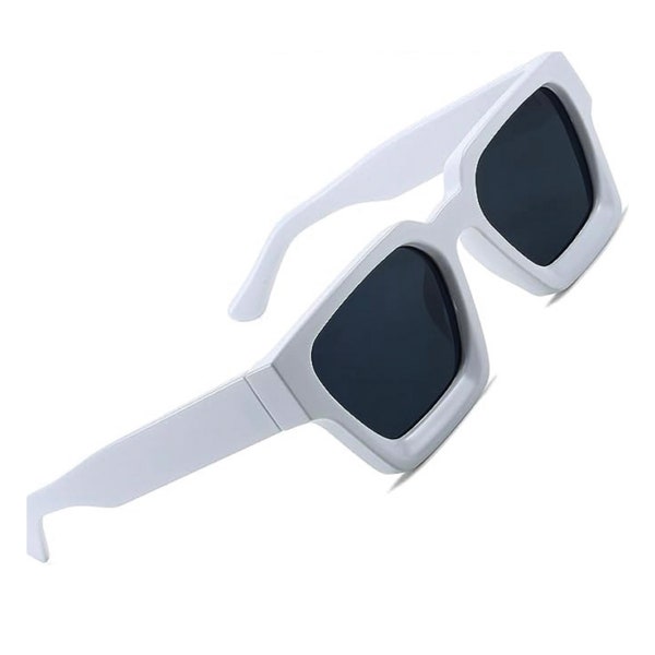 White Sunglasses - Etsy