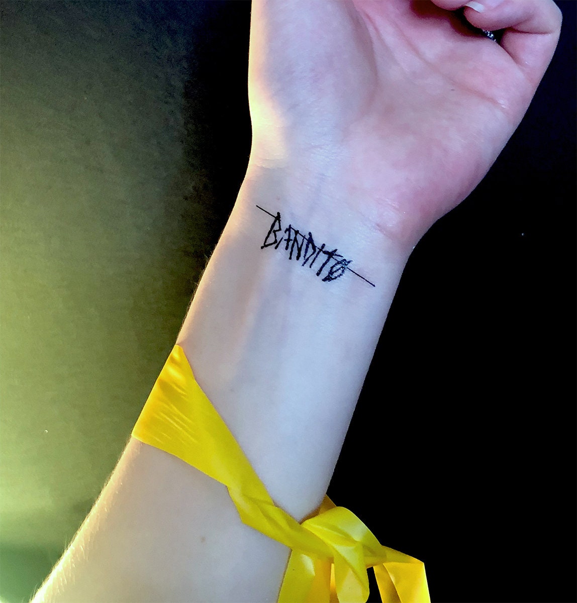 Trench Temporary Tattoo - Etsy