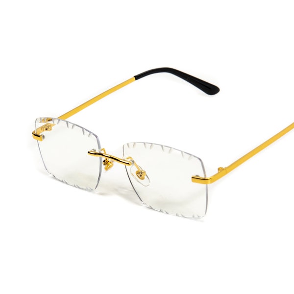 Square Wire Frame Glasses - Etsy
