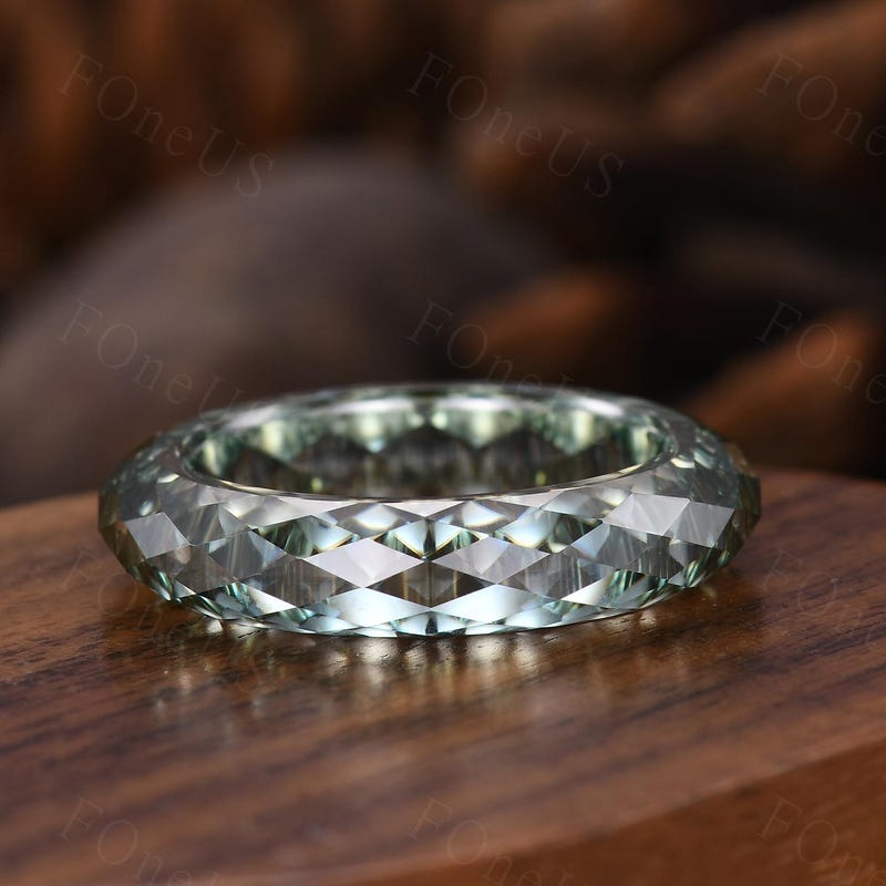 Briolette Cut Band Ring - Etsy