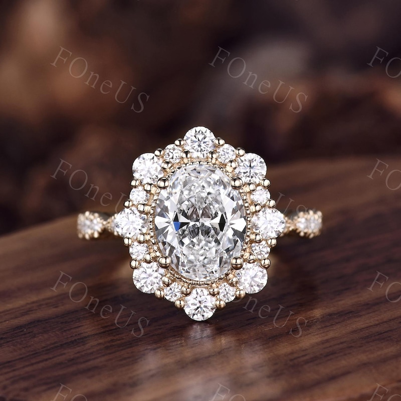 Lab Diamond Enchanted Ring - Etsy