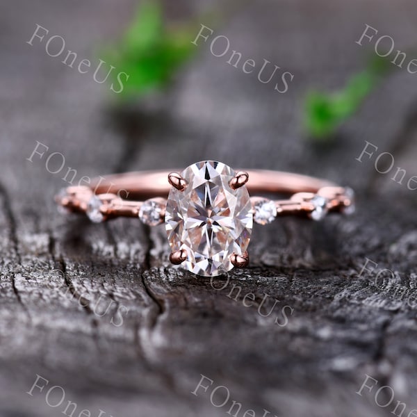 Unique Dainty Engagement Ring - Etsy