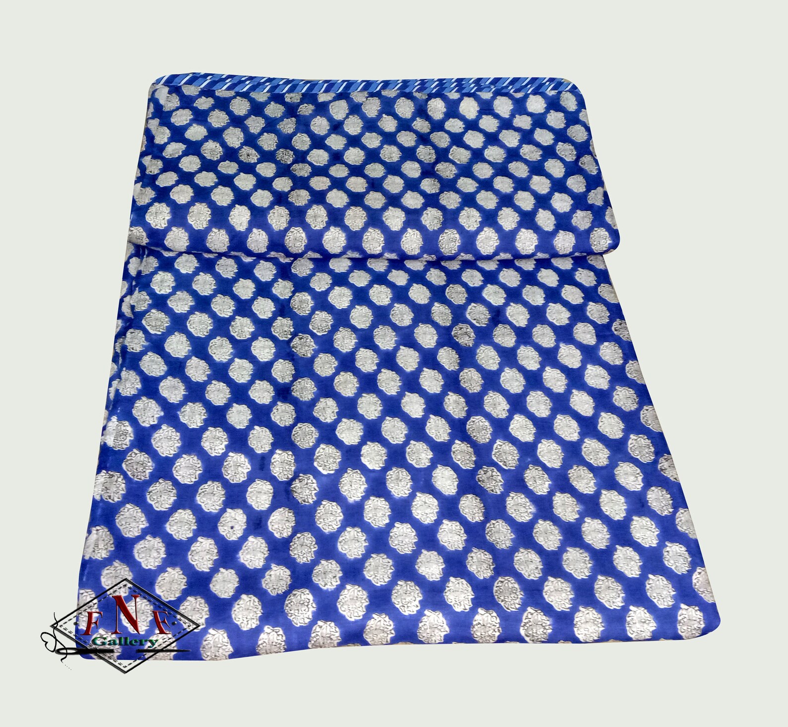 Indian Dohar AC Blanket Dohar Handmade Throw Hand Block Printed Queen ...