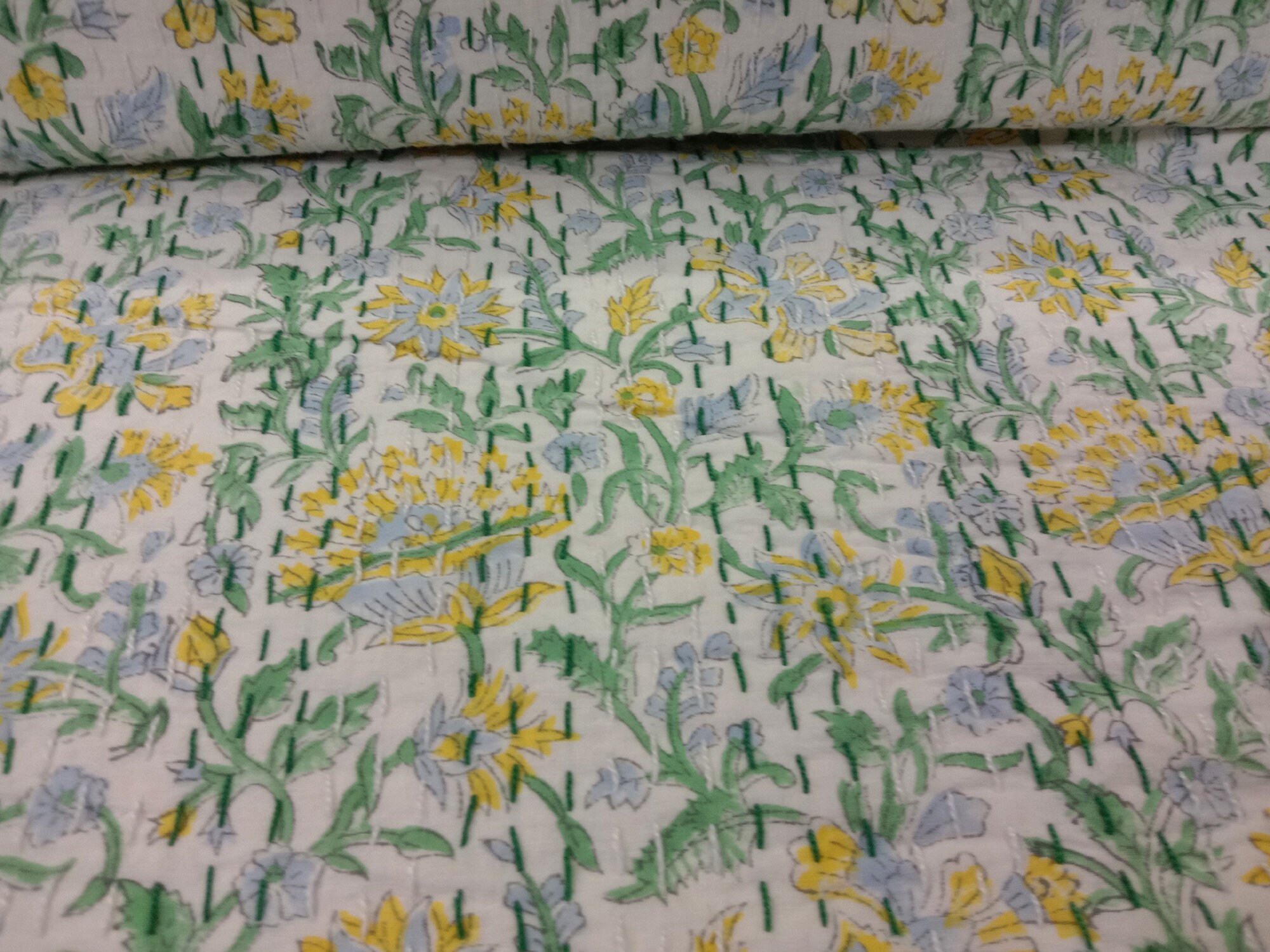 Hand Block Print Bed Cover Handmade Cotton Print Bed Sheet - Etsy