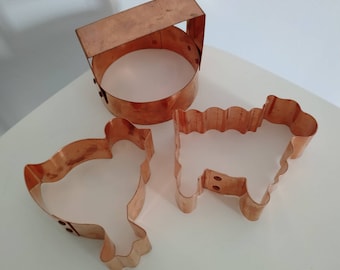 Copper Biscuit Cutter - Etsy