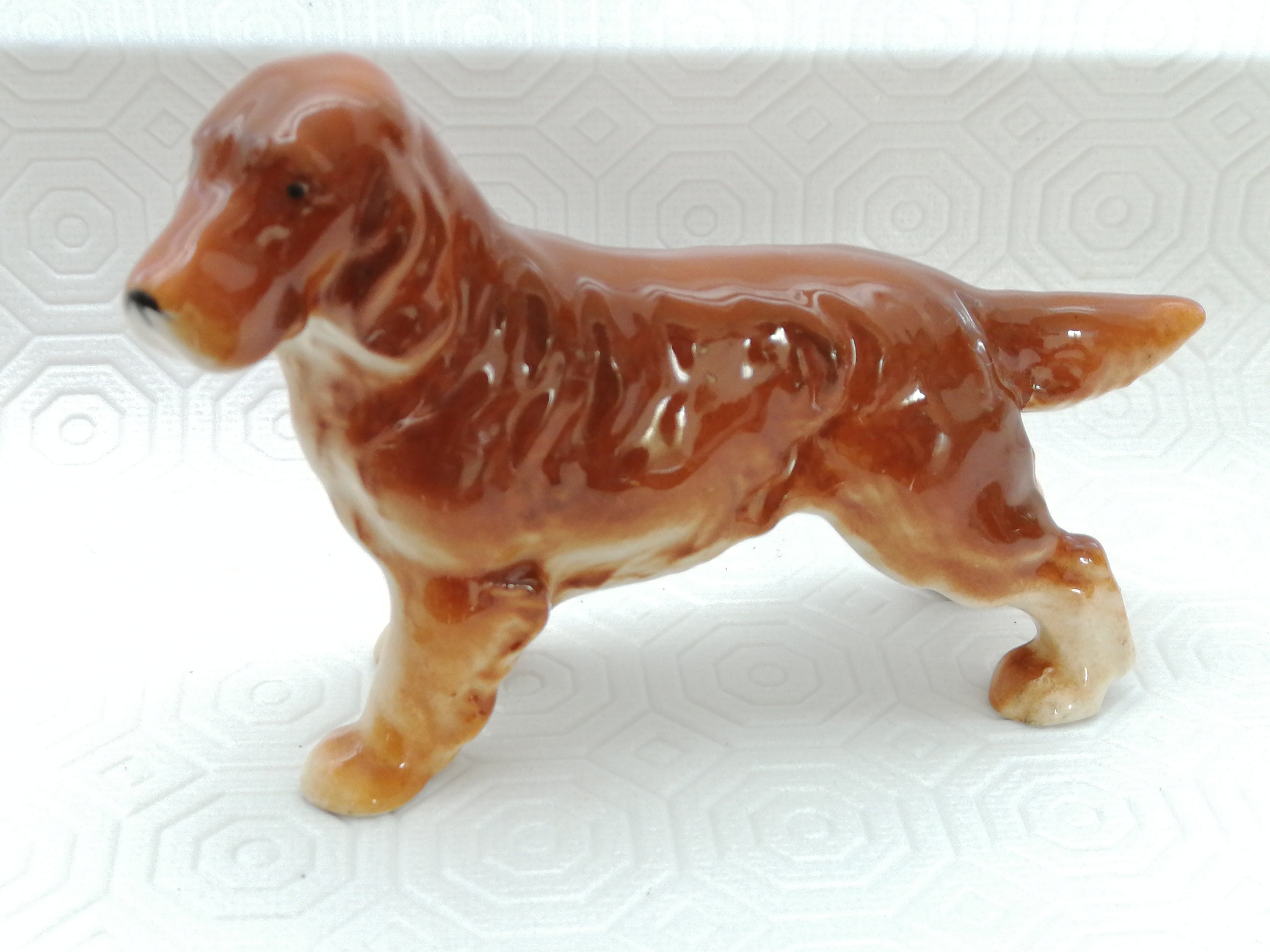 Dog Figurine Irish Setter Dog Figurine Vintage Dog Figurine Dog Lovers ...
