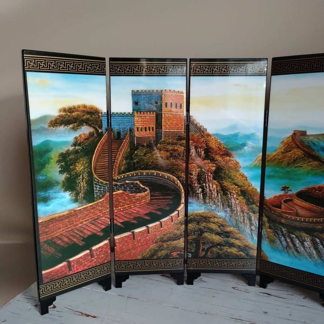 An Imitation of an Ancient Small Screen Original Case the Great Wall of ...