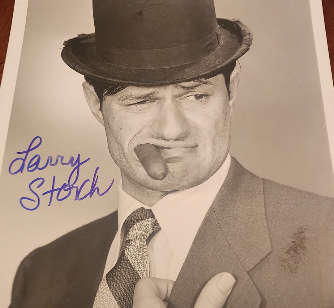Larry Storch Estate Signed Original Early Performance Publicity Photo - Etsy