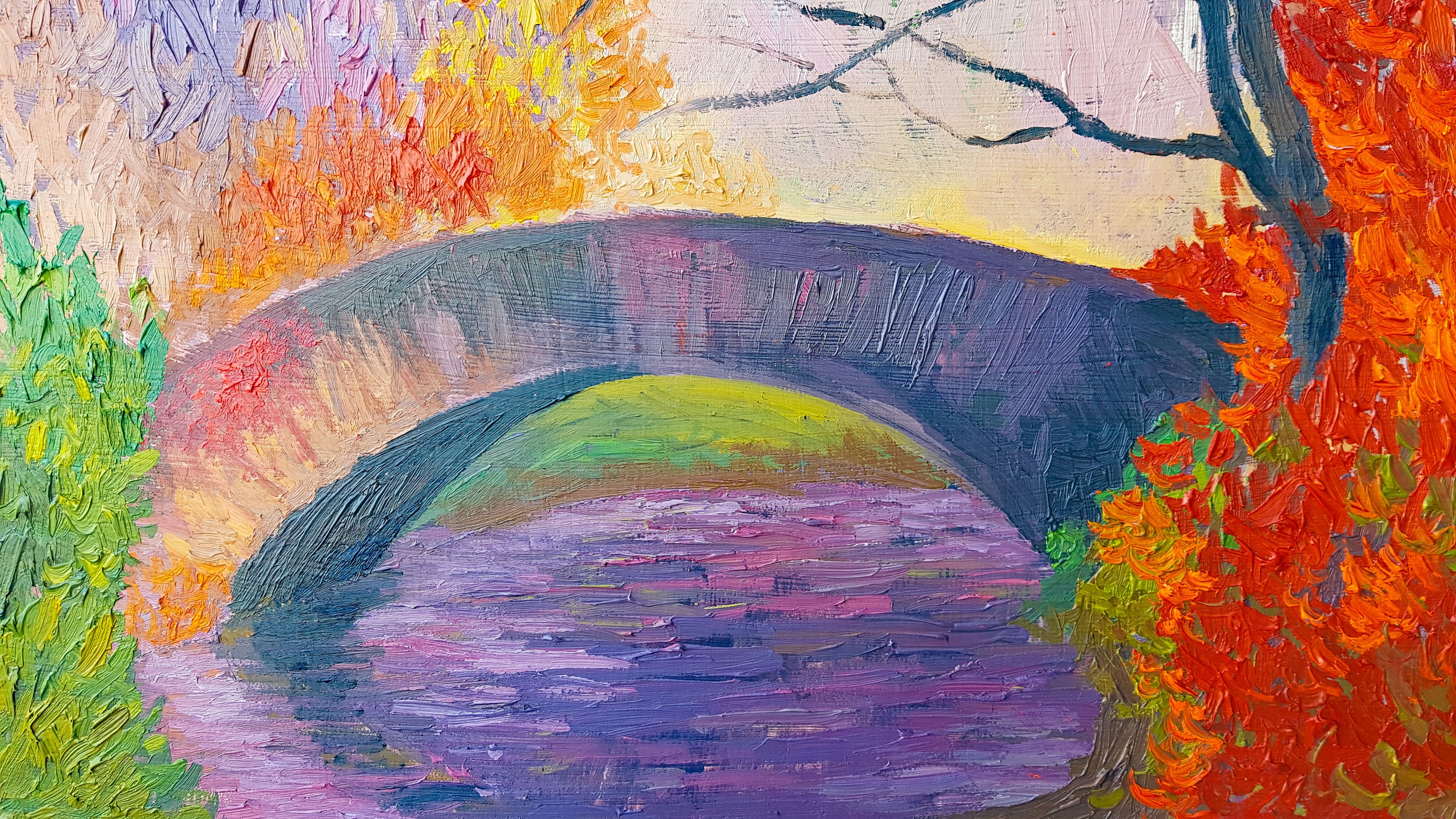 Vermont Painting Original Artwork Vermont Fall Artwork New | Etsy