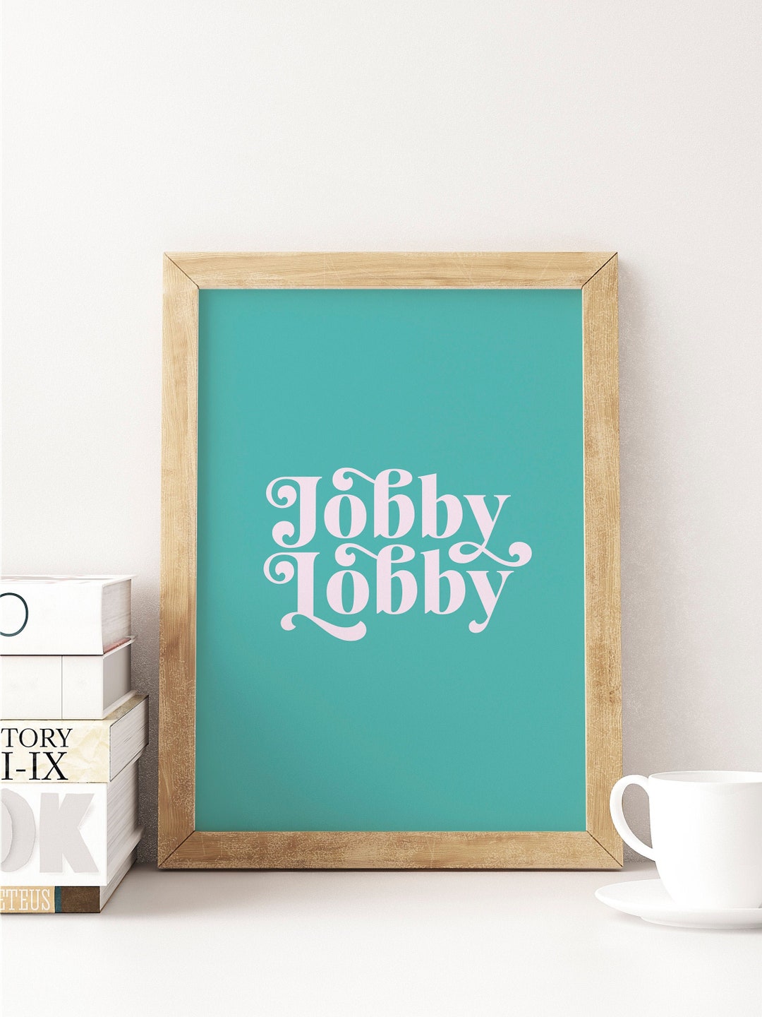 Jobby Lobby Bathroom Friend Birthday UNFRAMED PRINT Scots Banter Decor ...