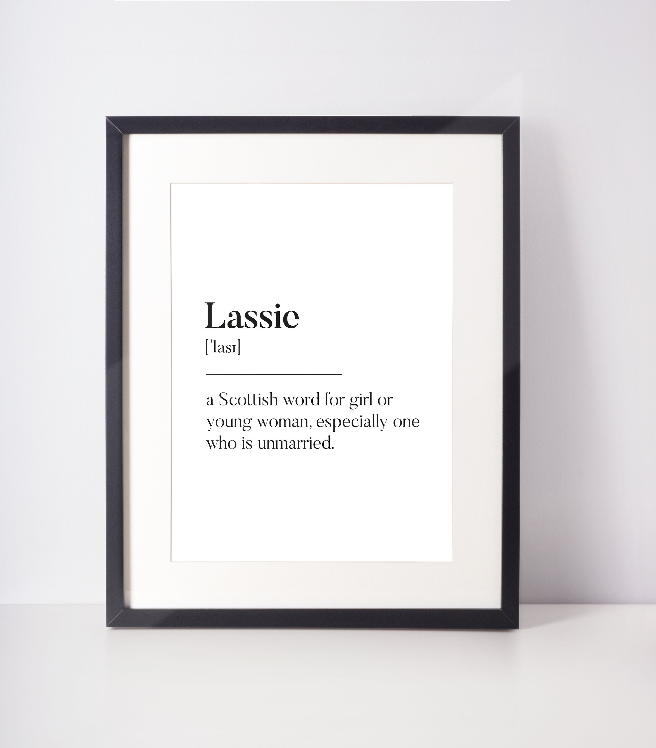 Lassie Irish Slang