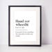Haud Yer Wheesht Scots Art UNFRAMED PRINT Room Decor Home Minimalist ...