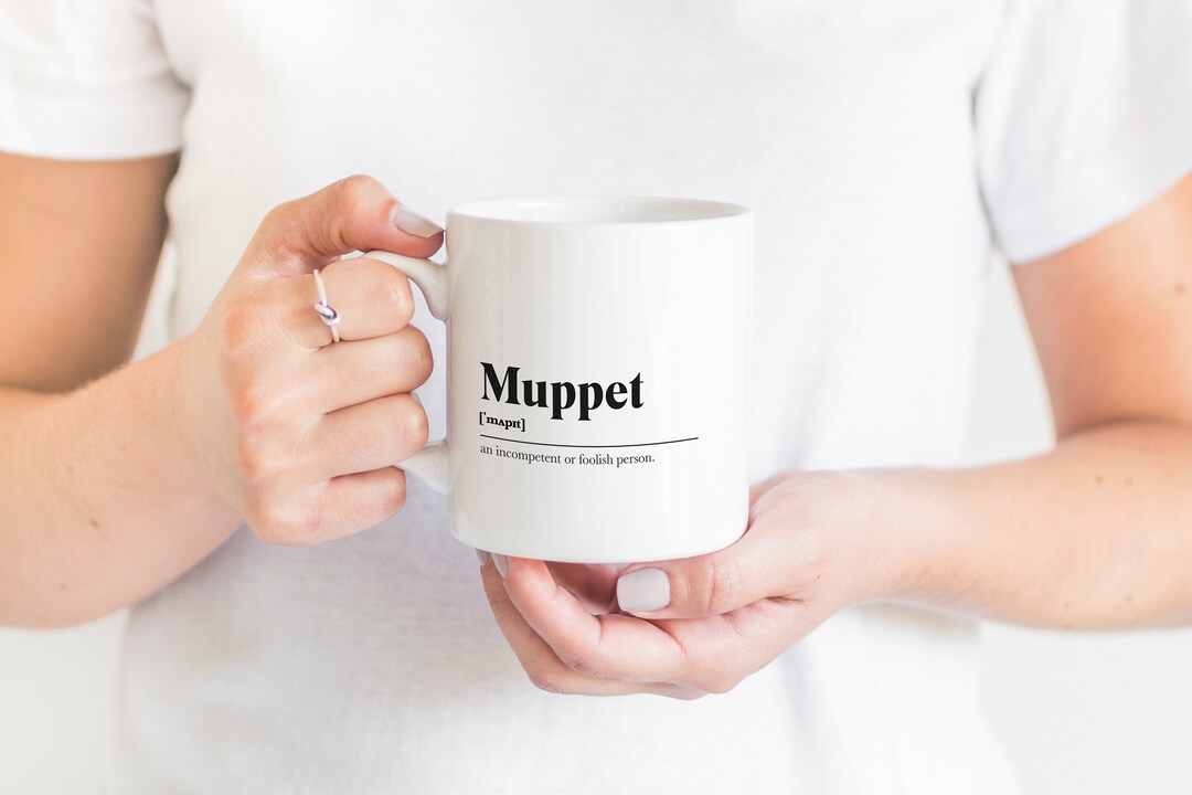 Muppet Greeting Scots Saying Mug Housewarming Gift Living Minimalist ...