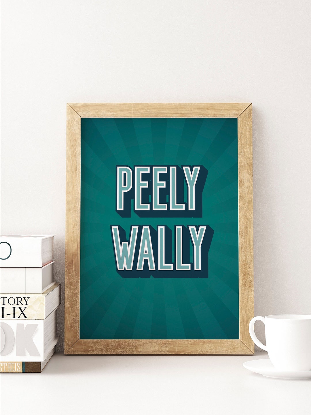 Choose Your Colours | Peely Wally UNFRAMED PRINT Scots Room Home ...