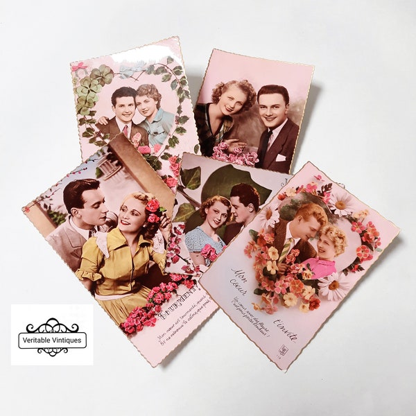 Hand Tinted Postcard - Etsy