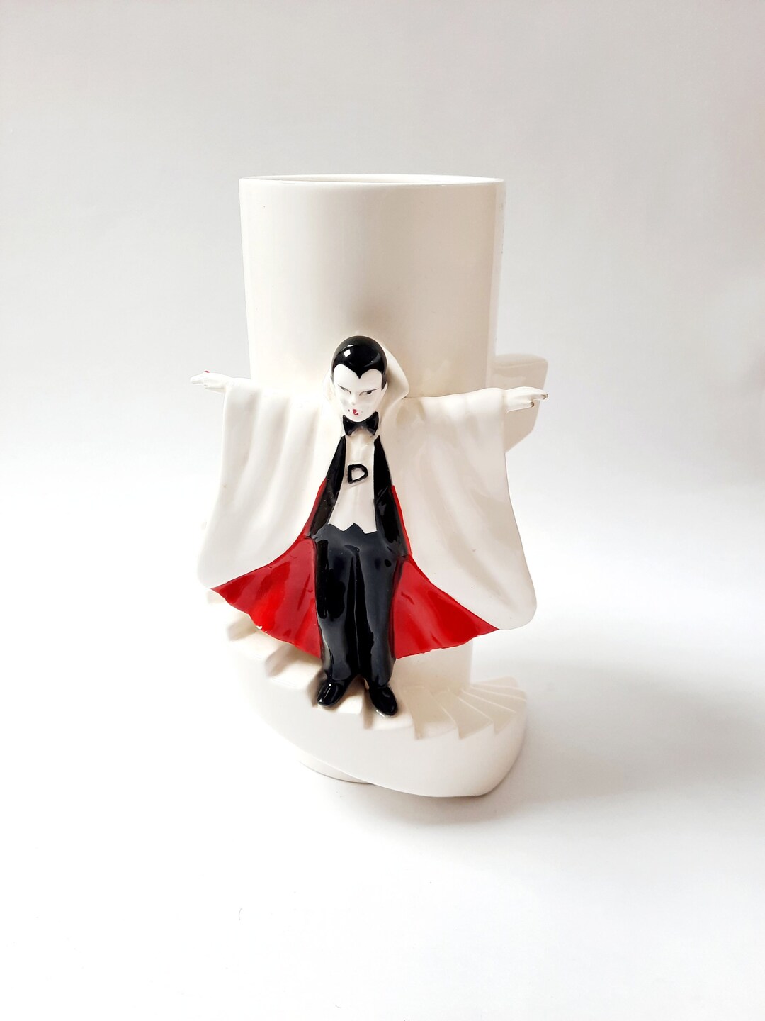Rare Vintage Dracula Vase, Sigma, Tastesetter 1970s, Ceramic Vampire ...
