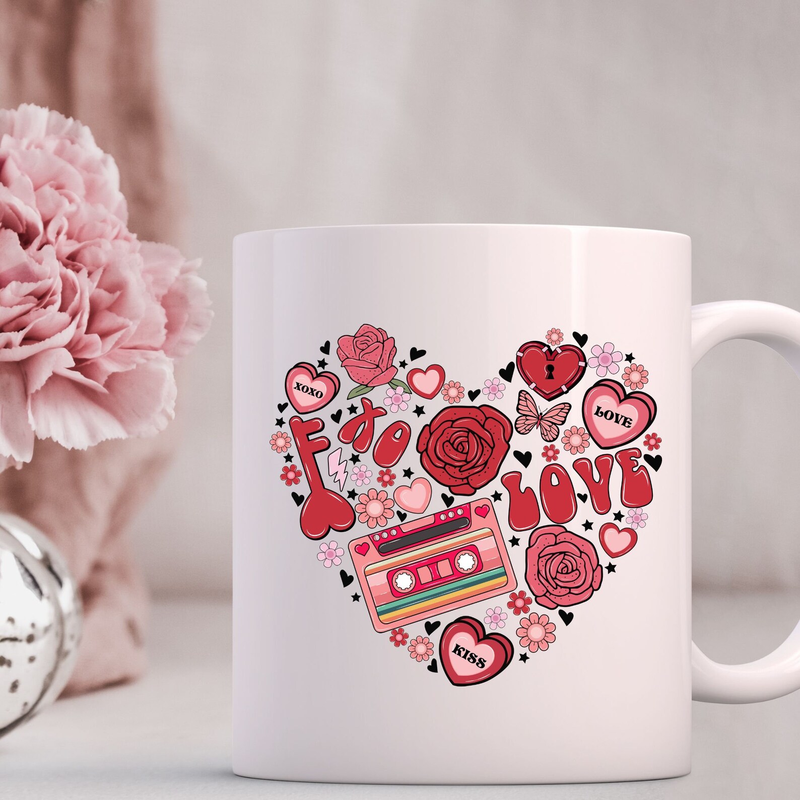 Love Valentine's Day PNG Svg Sublimation,cute Valentine's Day Png,heart ...