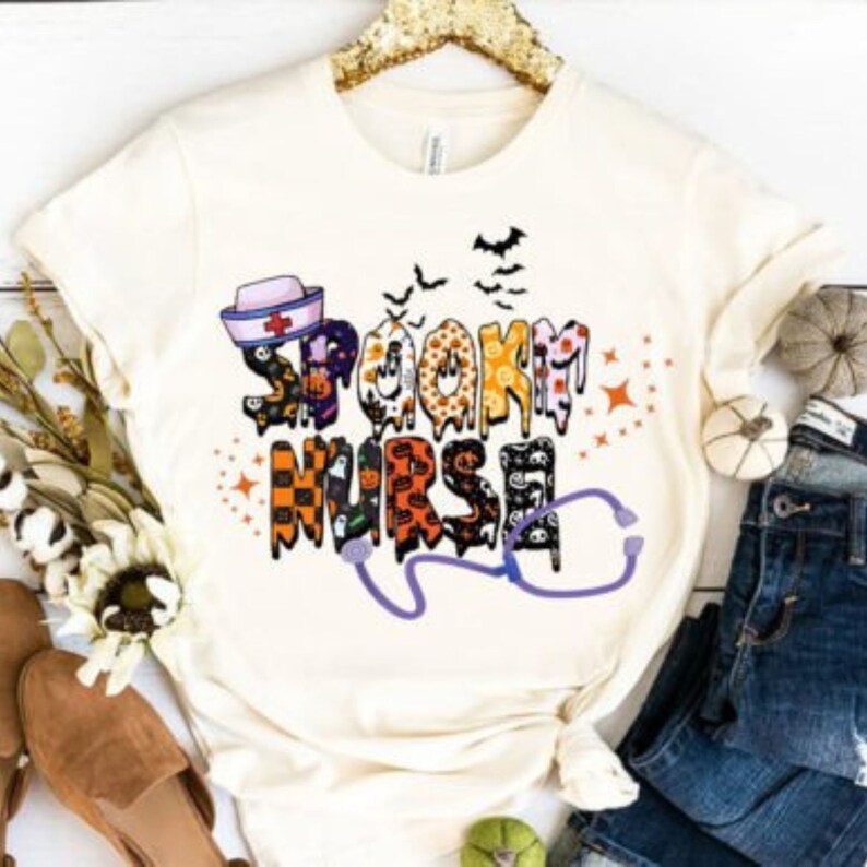 One Spooky Nurse Png Sublimation Design, Spooky Nurse Png,halloween ...