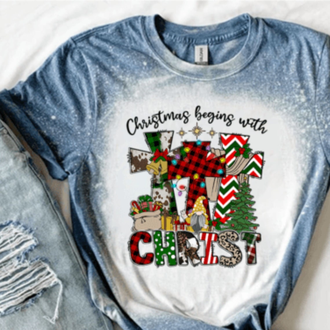 Christmas Begins With Christ PNG, Merry Christmas, Christmas Cross Png ...
